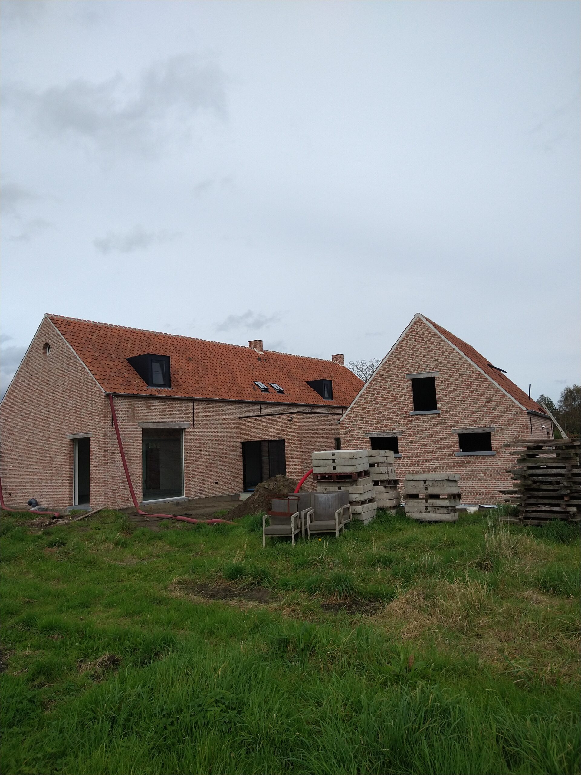 Pleister & Gyproc werken Berlaar - Renovatie hoeve - Pleisterwerken - Kenny VanDessel